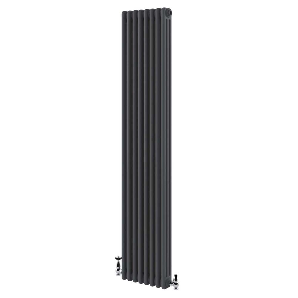 Traditional 3 Column Radiator Cast Iron Style Vertical Heating ...