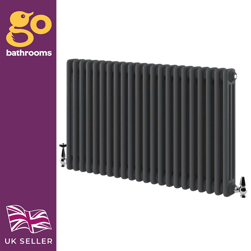 Traditional 3 Column Radiator Cast Iron Style Vertical Heating ...