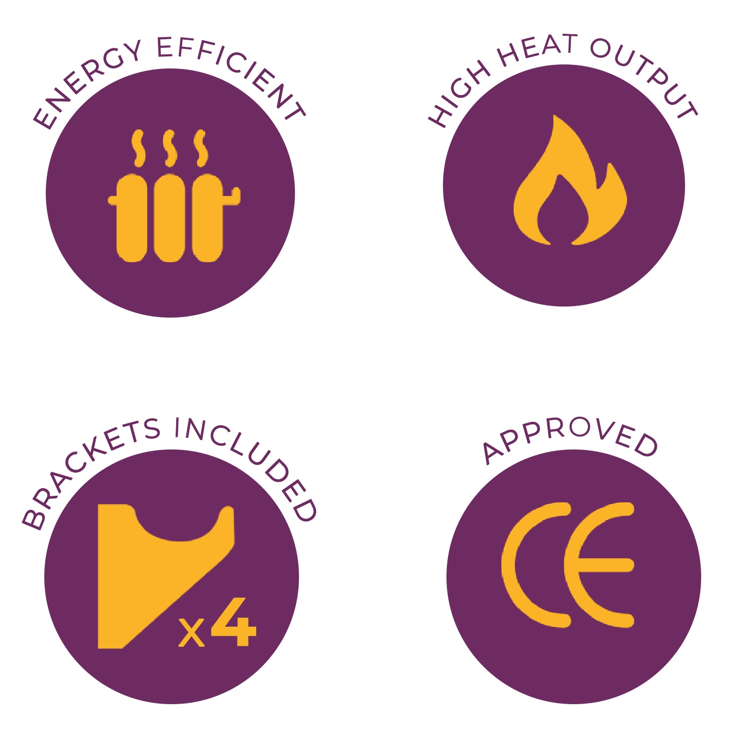 Anthracite Designer Pinta Radiator Vertical Horizontal Flat Panel ...